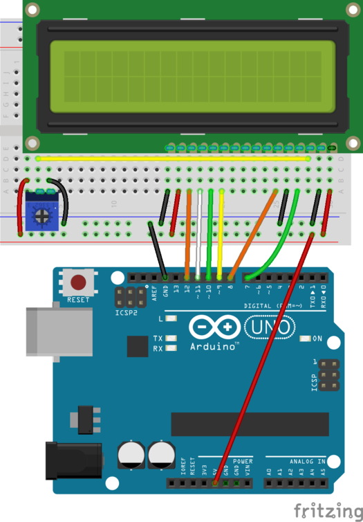 Arduino-opdrachten/Display - basis