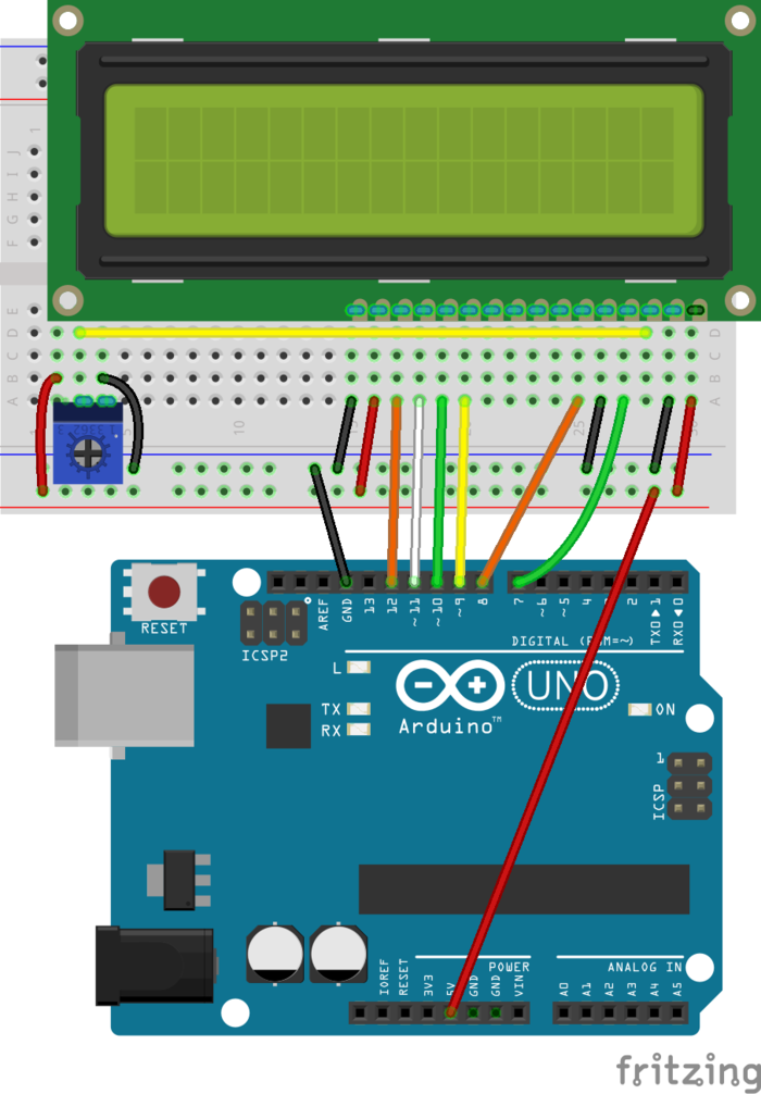 Arduino-opdrachten/Display - basis
