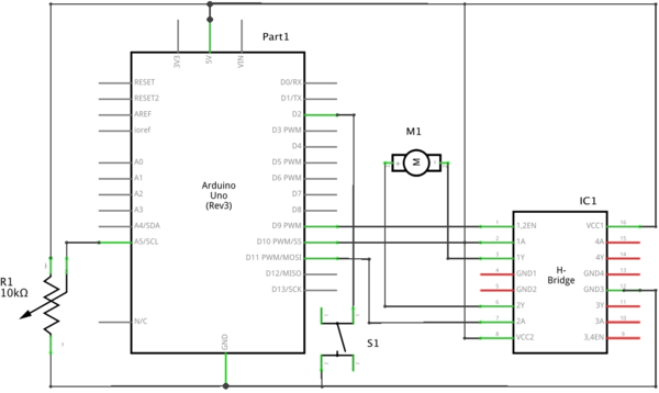 Arduino-opdrachten/Motor-2 - basis