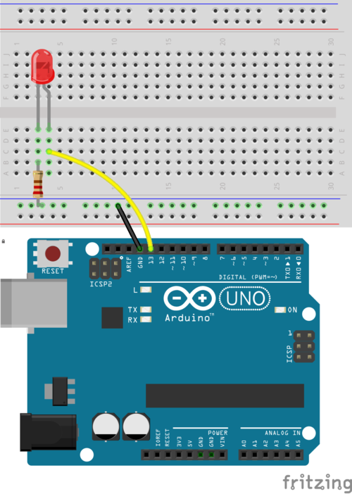 Arduino-opdrachten/LED-1 - basis