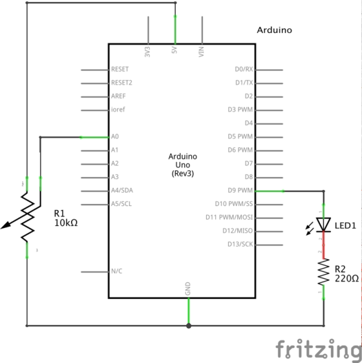 Arduino lessen/les 4 - Lab