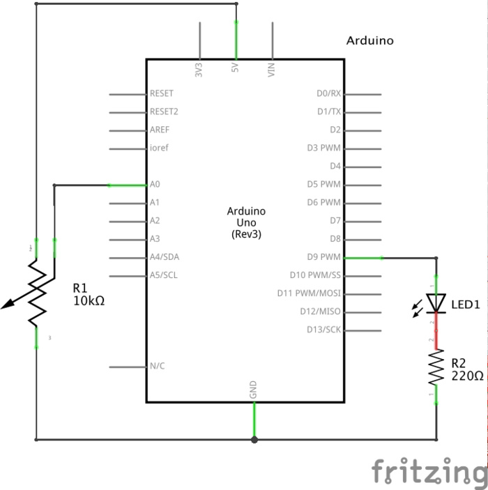 Arduino lessen/les 4 - Lab